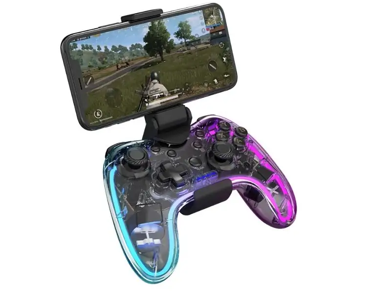 XTRIKE BEŽIČNI GAMEPAD GP52 ANDROID/IOS/PC/PS3/PS4/SWITCH/ +DRŽAČ ZA MOBILNI