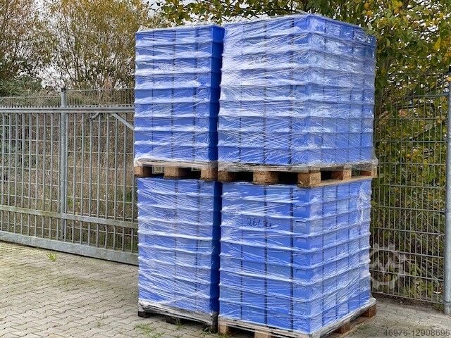 Stacking transport box Stacking box Crate
SSI Schäfer Typ: 14/6-4 /1044 Stück/blau Außenabm.: 210 x 150 x 123 mm (BxTxH)