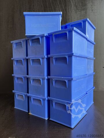 Stacking transport box Stacking box Crate
SSI Schäfer Typ: 14/6-4 / 28 Stück/ blau Außenabm.: 210 x 150 x 123 mm (BxTxH)