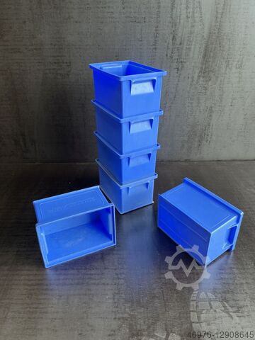 Stacking transport box Stacking box Crate
SSI Schäfer Typ: 14/6-4 / 10 Stück/ blau Außenabm.: 210 x 150 x 123 mm (BxTxH)