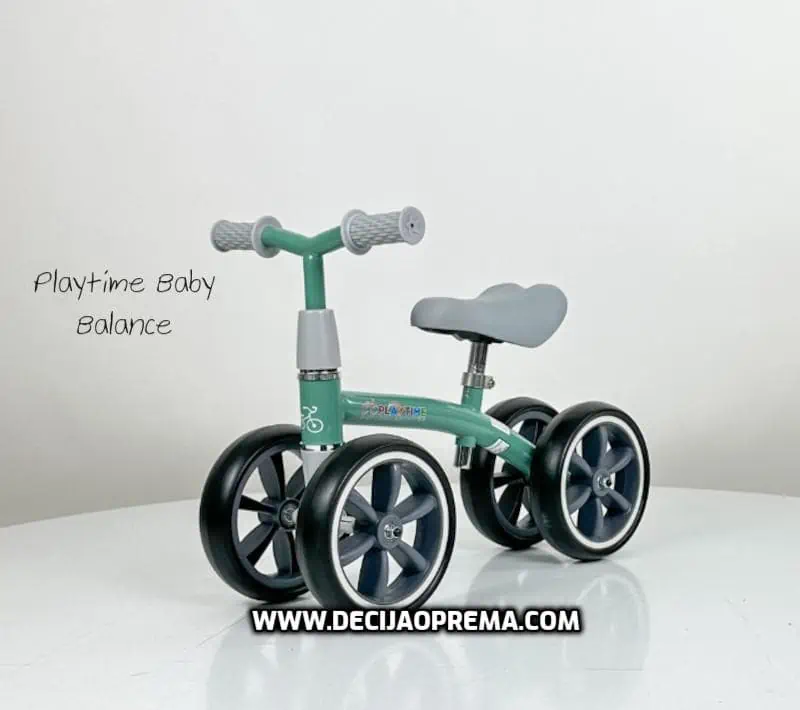 Baby Balance Bike Green