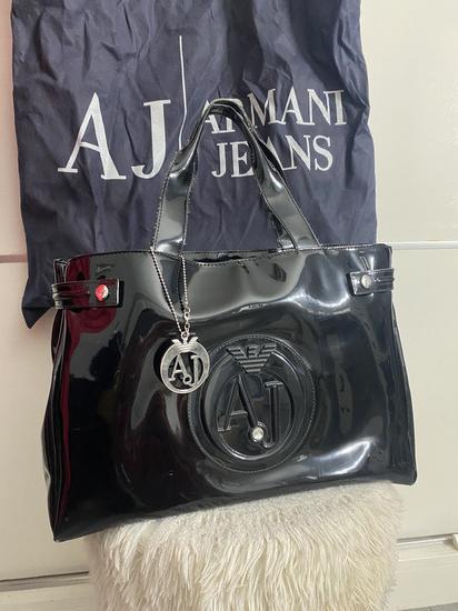 Armani Jeans original crna torba