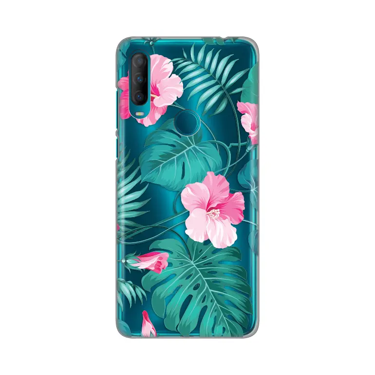 Maska za telefon Silikonska Print Skin za Alcatel 1S 2020/5028D/A1 Alpha 20 Tropical Florals