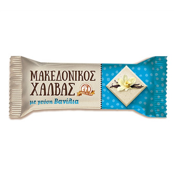 HALVA BAR VANILA 40G MAKEDONIKOS