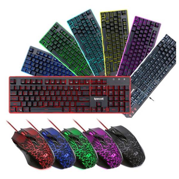 Tastatura, mis i podloga Redragon 3u1 Combo S107´