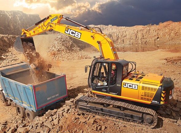 Novi JCB NXT 205 bager guseničar
