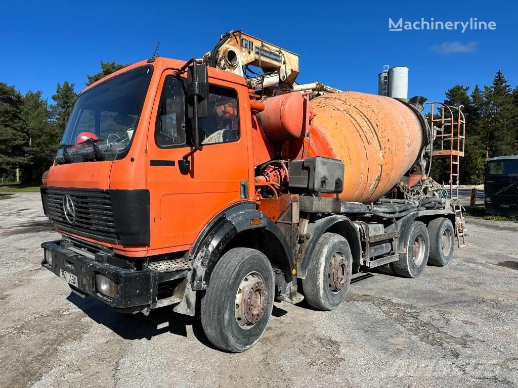 Putzmeister na šasiji Mercedes-Benz 3234 kamion s mešalicom za beton