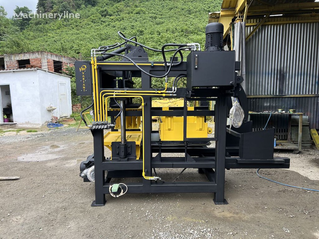 Variant Machine VM-0800 4’lü Yarı Otomatik Briket Makinesi oprema za proizvodnju betonskih blokova