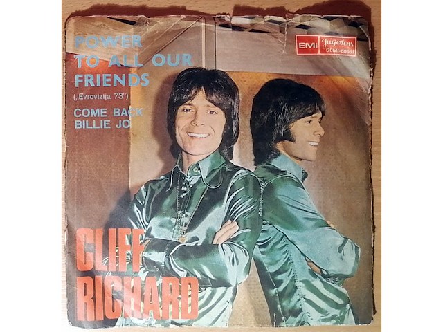 SP CLIFF RICHARD - Power To All Our Friends, `73 2.pres