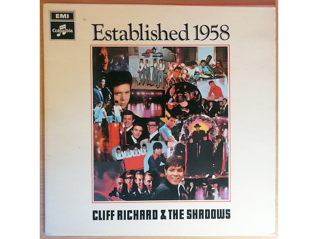 LP CLIFF RICHARD - SHADOWS - Established 1958, UK, NM/M