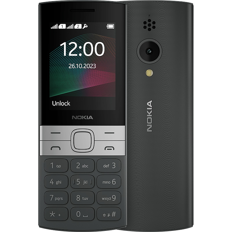 Mobilni telefon Nokia 150 2023 2.4″ DS 4MB crni