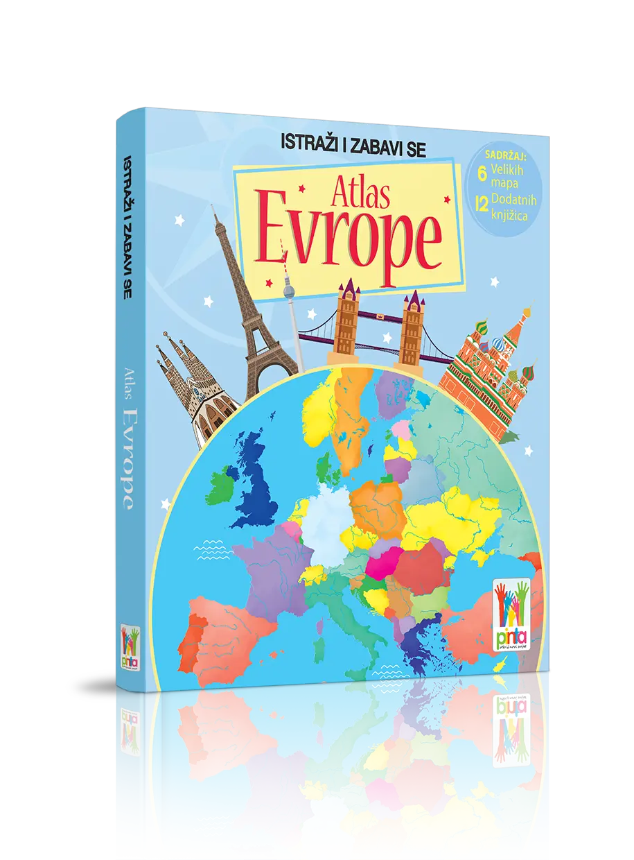 Istraži i zabavi se Atlas Evrope
