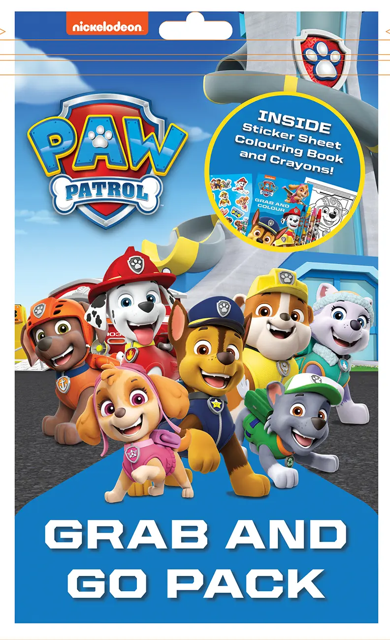 Paw Patrol Mala bojanka sa bojicama i nalepnicama