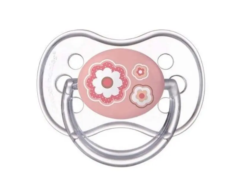 CANPOL BABIES Silikonska varalica za bebe 18M+ Orthodontic roze