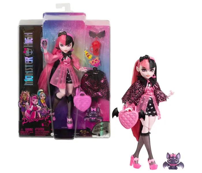 MONSTER HIGH Lutka Drakulara