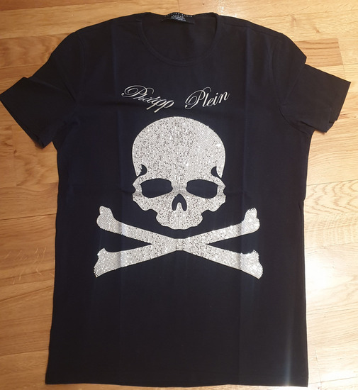 PHILIPP PLEIN crna sa lobanjom L - XL