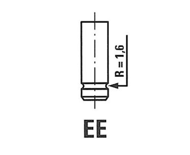 Ventil izduvni Freccia R3551/RCR - V017021 - VL021600