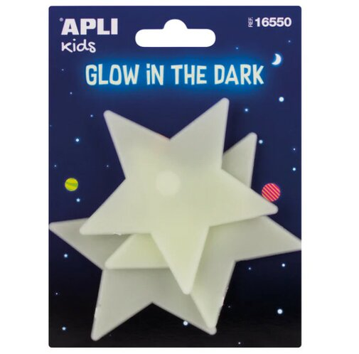 APLI Kids Glow in the dark 165.507 Star