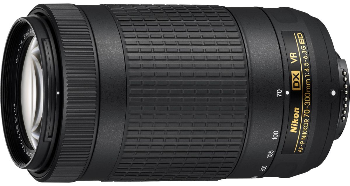 Nikon Nikkor AF-P 70-300mm f/4.5-6.3 DX VR