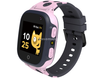 Smart watch CANYON Sandy KW-34, Kids, 1.44", GPS, nano SIM, 32+32MB, GSM, 400mAh, pink