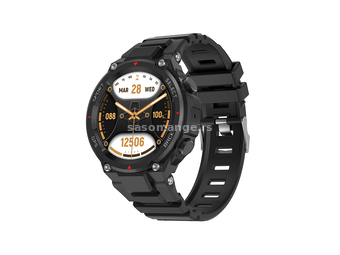 Smart Watch DT5 Sport crni (silikonska narukvica)