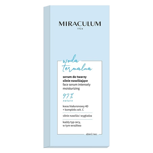 Hidratantni serum za lice na bazi termalne vode MIRACULUM 100% Vegan 30ml