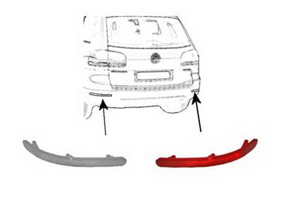 Mačije oko (katadiopter) u braniku zadnje desno *11703128*