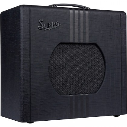 Music box
Supro SUPRO DELTA KING 10 BLACK & BLACK lampaško pojačalo