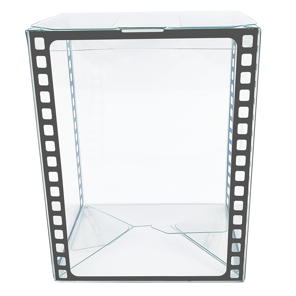 Clear Movie Version 4'' Pop Protector With Film On It With Soft Crease Line And Automatic Bot Lock