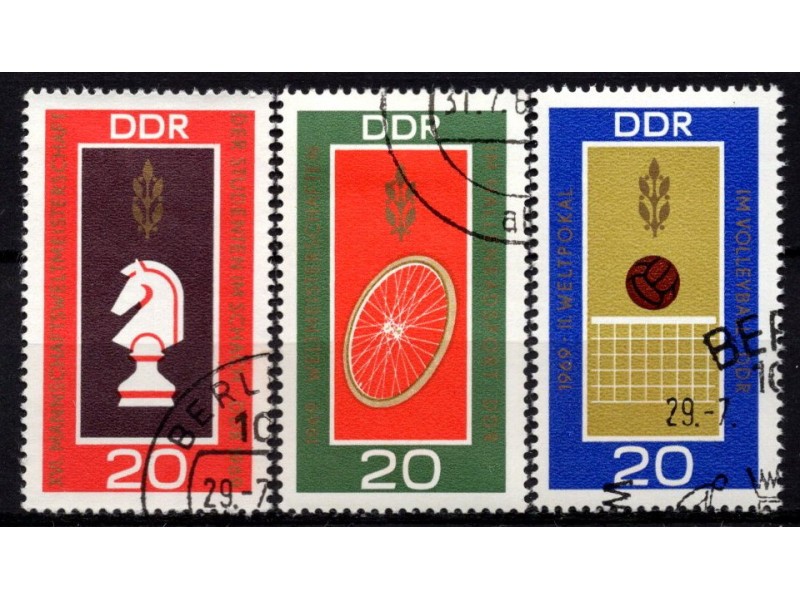 Nemačka DDR 1969. Komplet serija