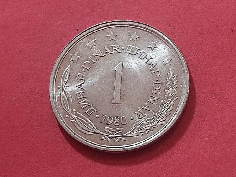 SFRJ - 1 dinar 1980 god