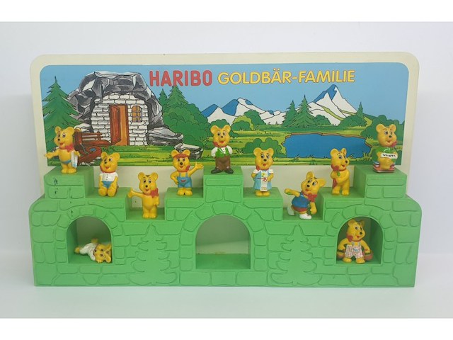 Haribo Piknik - Diorama + figurice