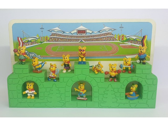 Haribo Sport - Diorama + figurice