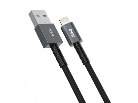 MS (1254135) kabl USB tip A 2.0 (muški) na Lightning (iPhone) 2m crni