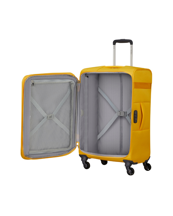 KOFER CITYBEAT-SPINNER 66/24 EXP GOLDEN YELLOW TROLLEY Samsonite