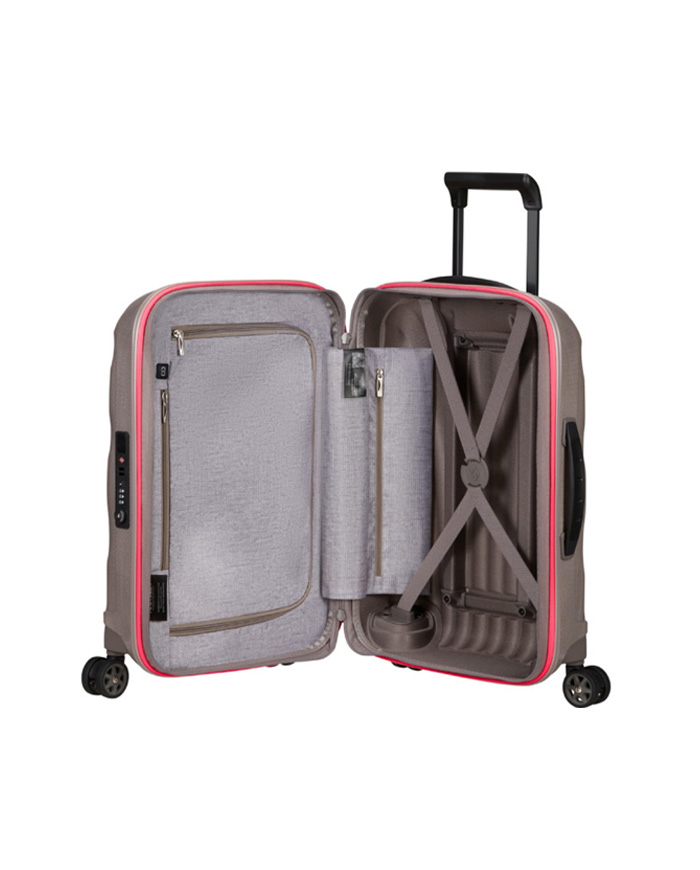 KOFER C-LITE-SPINNER S EXP PEARL/FUCHSIA TROLLEY Samsonite