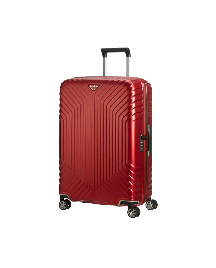 KOFER TUNES-SPINNER 69/25 MATTE DEEP RED TROLLEY Samsonite