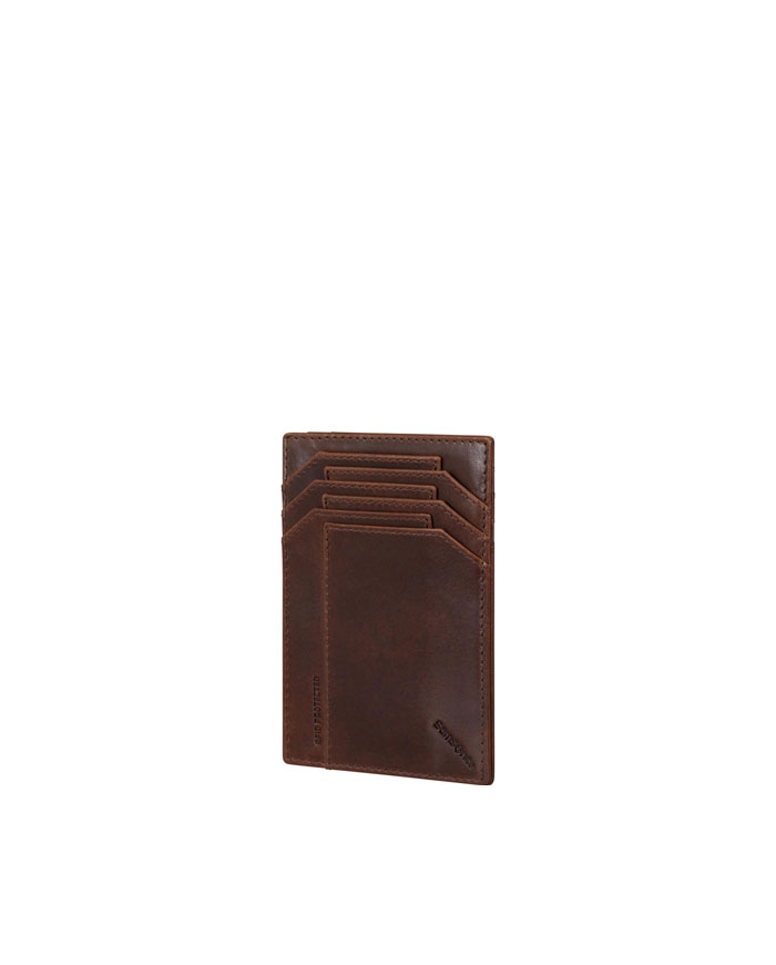 NOVČANIK ETUI ZA KARTICE VEGGY SLG-733 – ALL IN ONE WALLET S DARK BROWN Samsonite