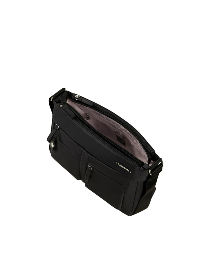 TORBA MOVE 4.0-HORIZ. SHOULDER BAG+FLAP BLACK Samsonite