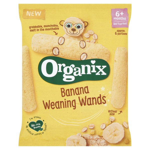 Organix 6m+ organski banana flips 25g