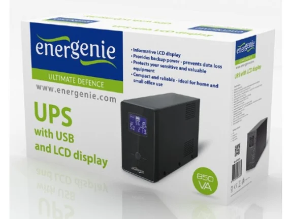 Gembird UPS sa stabilizatorom 850VA 510W LCD EG-UPS-032