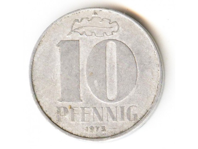 Nemacka DDR 10 pfennig 1973 A