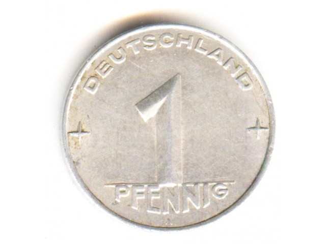 Nemacka DDR 1 pfennig 1953 A