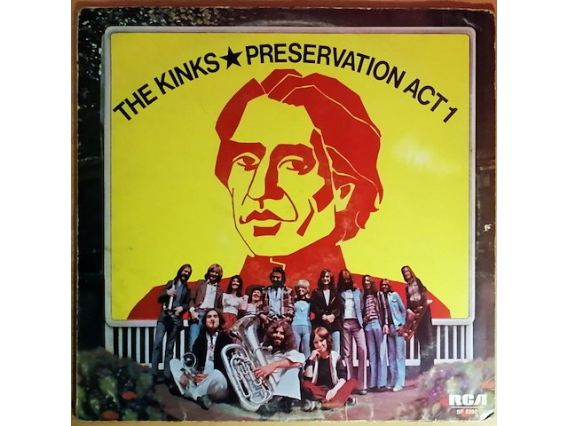 LP KINKS - Preservation Act 1 (1973) England, G+/VG