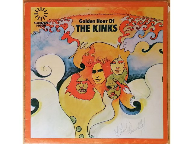 LP KINKS - Golden Hour Of (1976) 1. press, G+/VG-