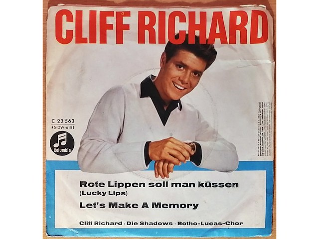 SP CLIFF RICHARD / SHADOWS - Rote Lippen (1963) Germany