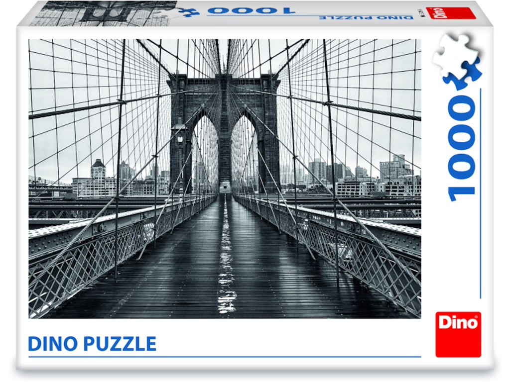 Dino Puzzle New York crno-bela fotografija 1000kom