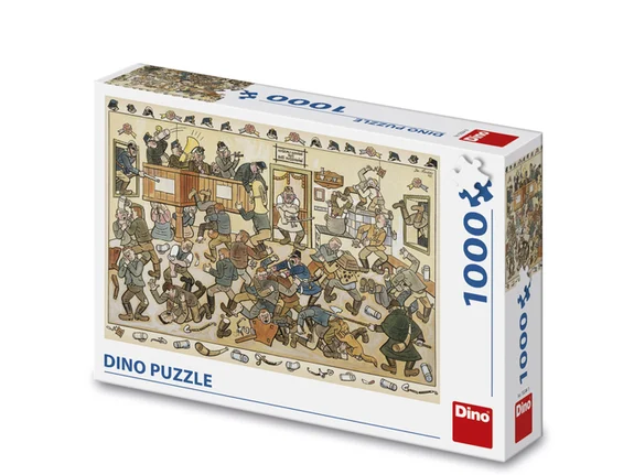 Dino Puzzle Josef Lada Kafanska tuča 1000kom