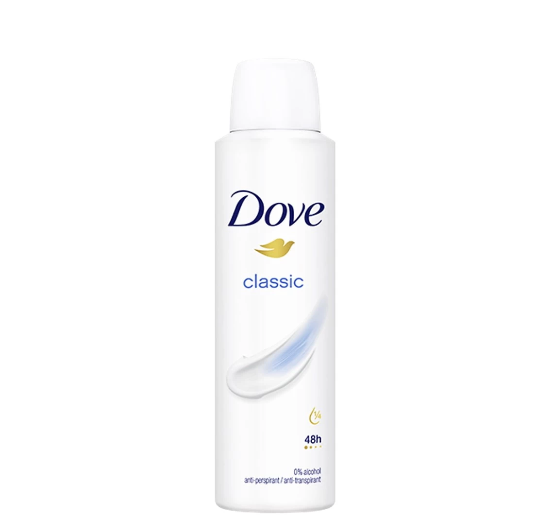 DOVE DEO 150ML CLASSIC