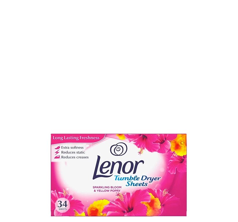 LENOR MARAMICE ZA SUŠILICU 34 KOM PINK BLOSSOM